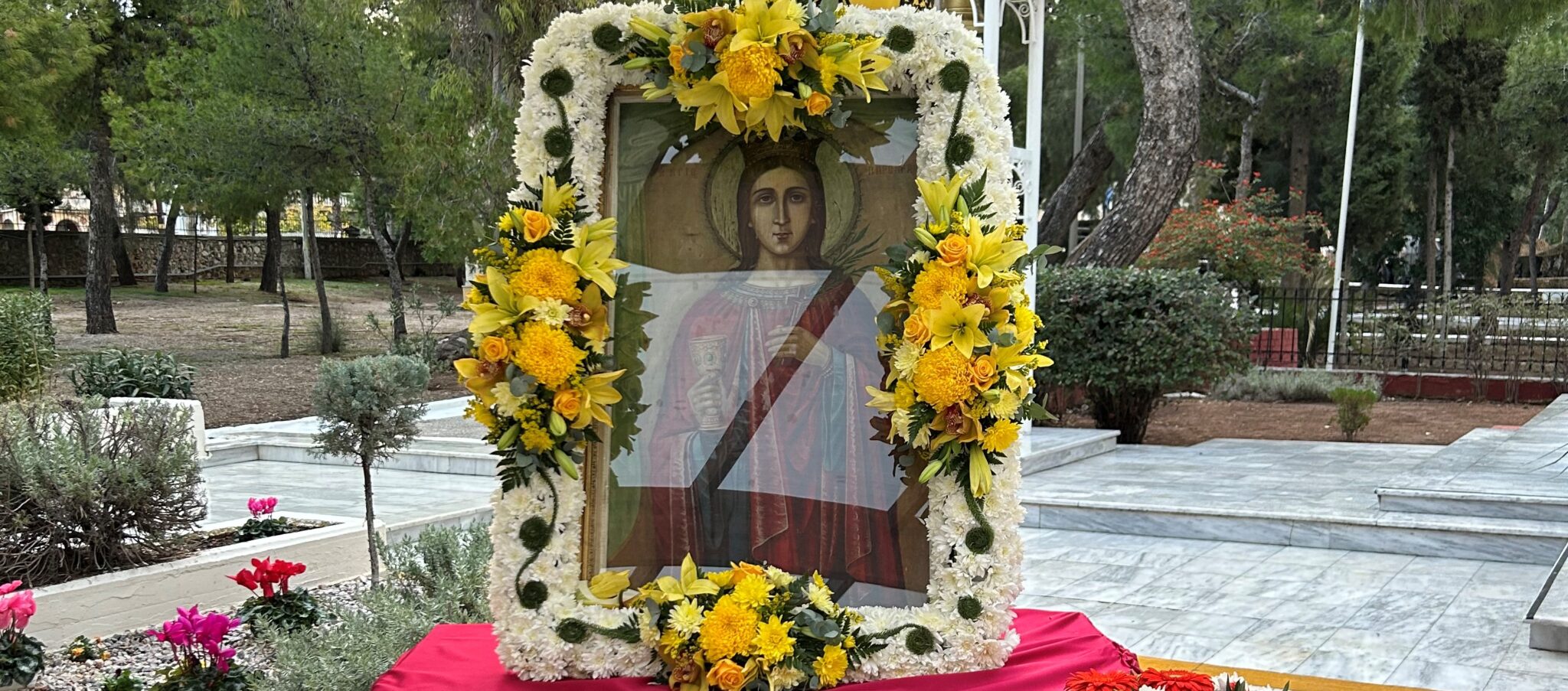 Επίσημος Εορτασμός της Αγίας Βαρβάρας, Προστάτιδας του Πυροβολικού ...